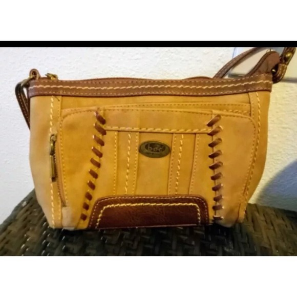 Bags | Boc Born Concept Crossbody Leather Satchel Handbag Purse ...